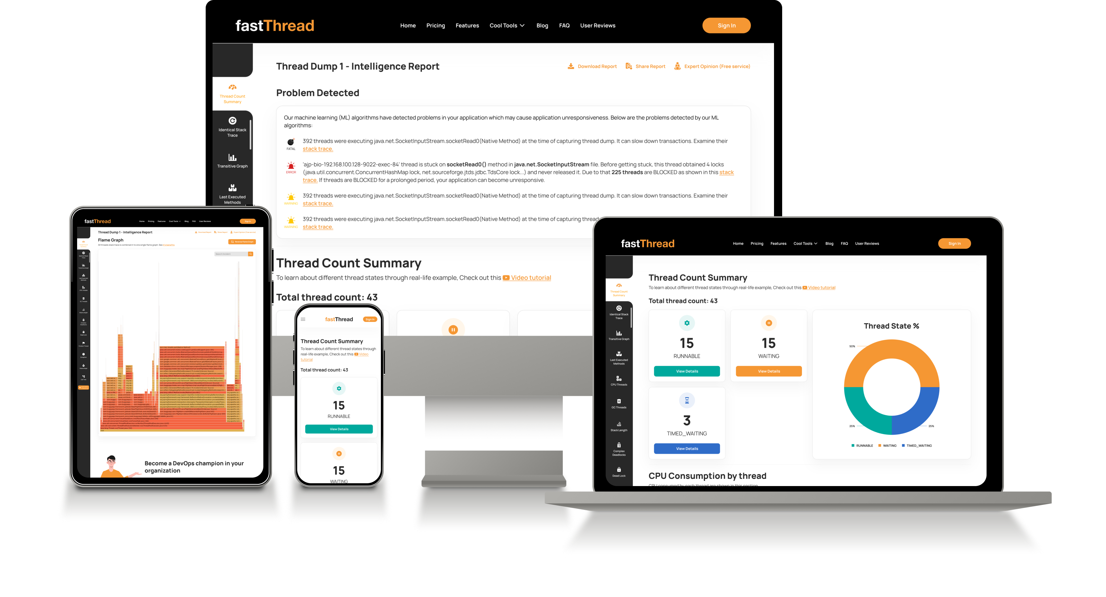 Smart Java thread dump analyzer - thread dump analysis in seconds